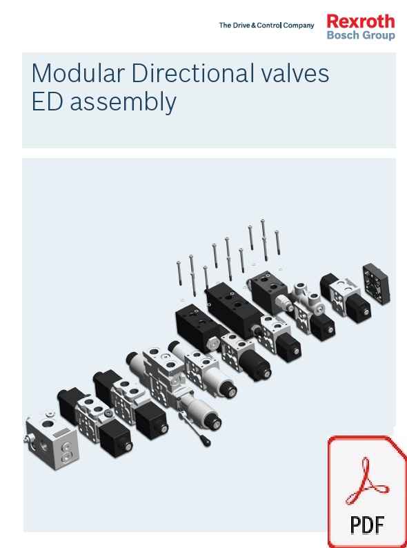 Distribution compact - Directional valves ED1-Z - EDBZ - EDBZ-VR