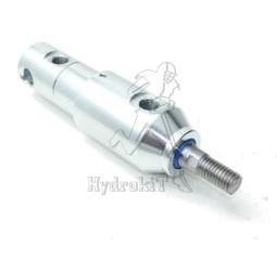 Micro vérin hydraulique double effet 12x20 course 25 mm