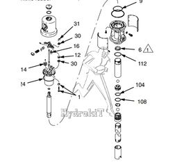 Graco 238286 - KIT JOINT POMPE FIRE-BALL 5:1