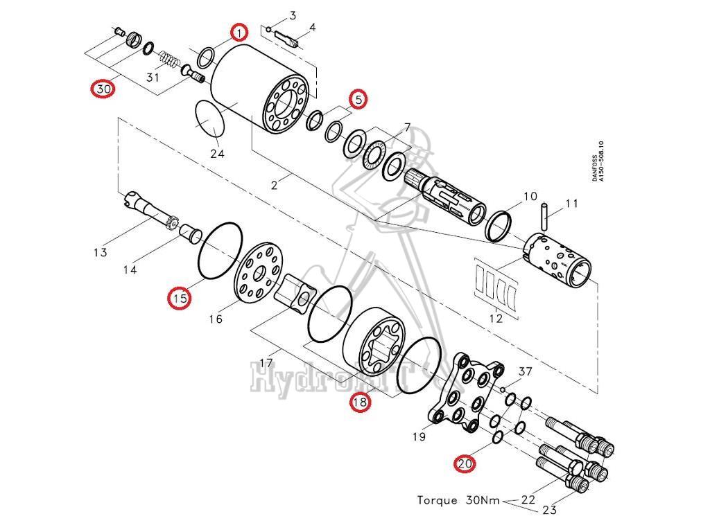 POCHETTE DE JOINT ORBITROL OSPM