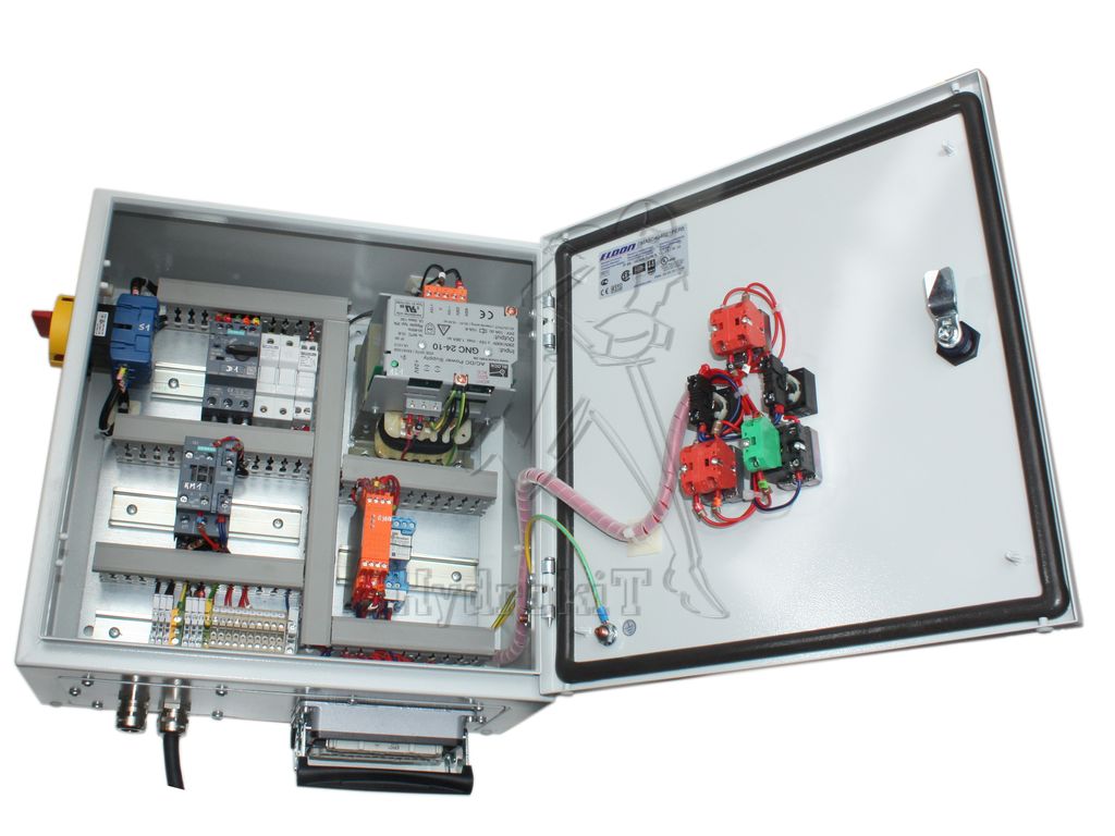 Armoire de démarrage moteur triphasé 380V