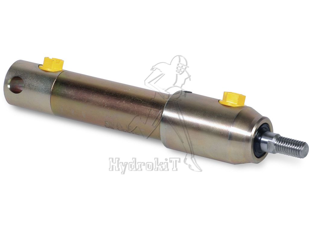 Micro vérin hydraulique double effet 12x20 course 50 mm