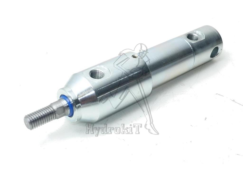 Micro vérin hydraulique double effet 12x20 course 50 mm