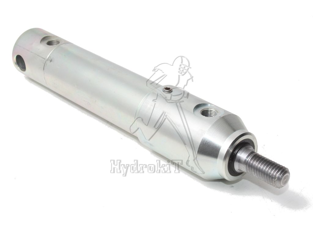 Micro vérin hydraulique double effet 16x25 course 100 mm