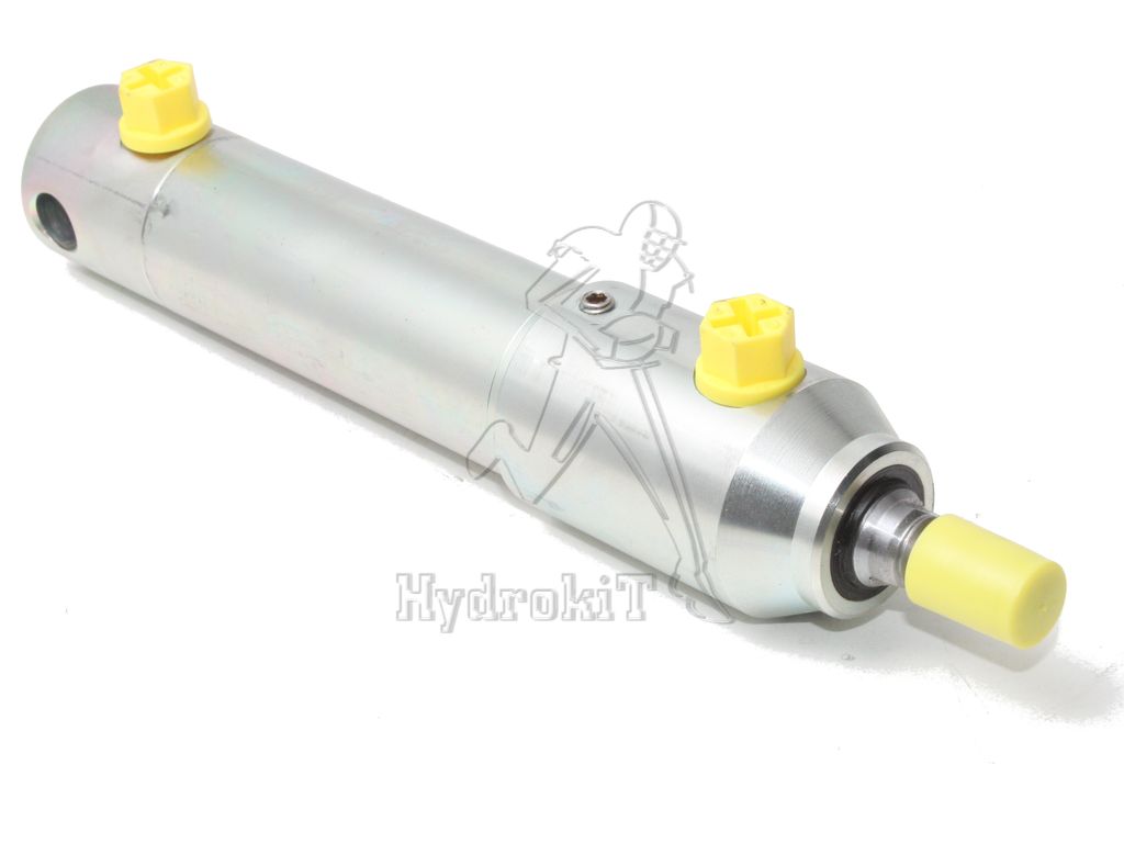 Micro vérin hydraulique double effet 16x25 course 100 mm