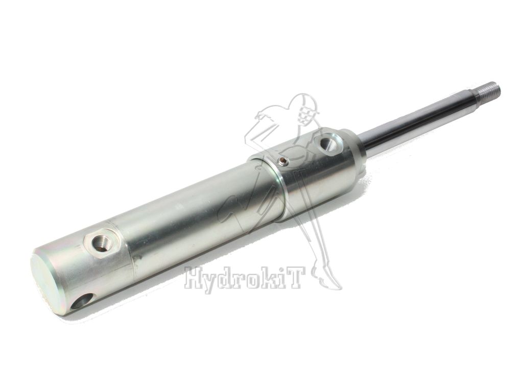 Micro vérin hydraulique double effet 16x25 course 100 mm