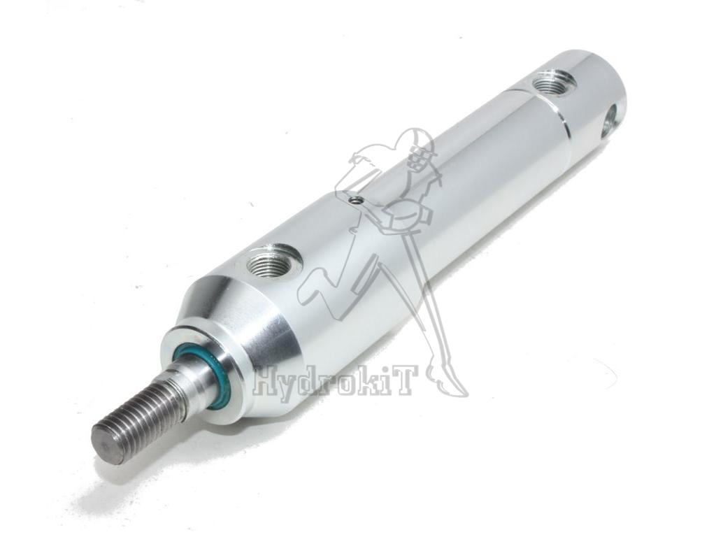 Micro vérin double effet 16x25 course 200mm EAF 296mm