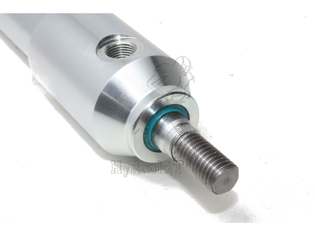 Micro vérin double effet 16x25 course 200mm EAF 296mm