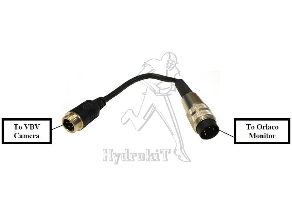 Adaptateur cable oem Orlaco vers caméra VBV - adaptation caméra Fastrac ...