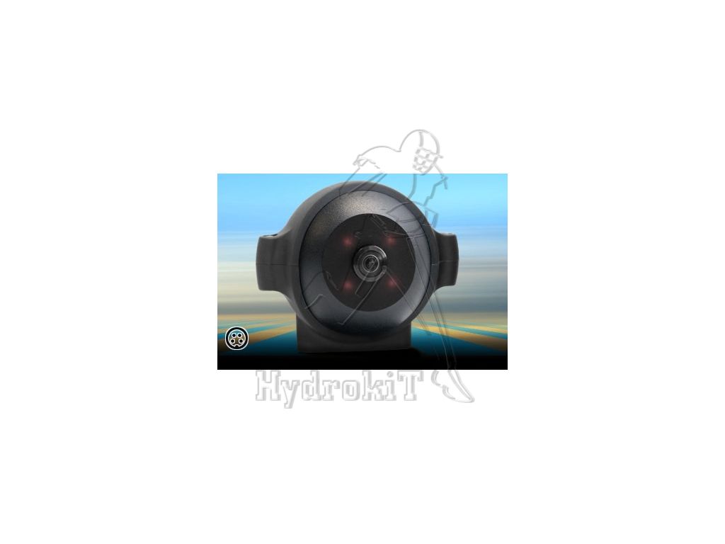 Caméra compact Orlaco FAMOS 118° PAL + LED infra rouge