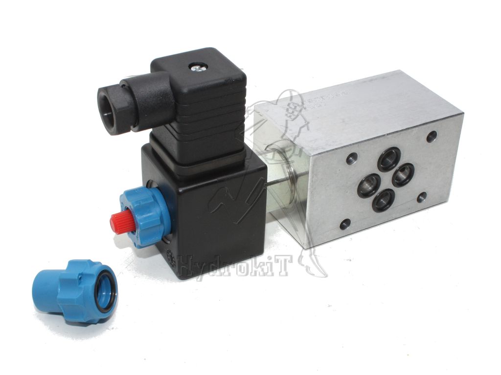 Electrovanne à clapet 2/2 DF cetop3 sur A 12vcc