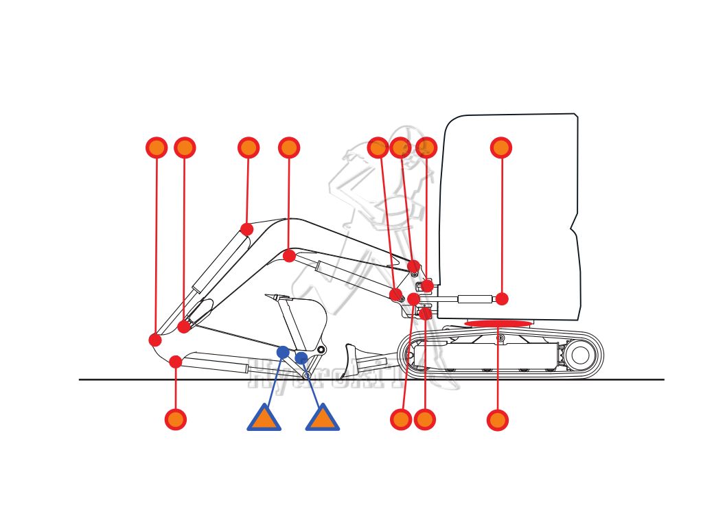 KIT GRAISSAGE 2-16 PTS MONOPOI