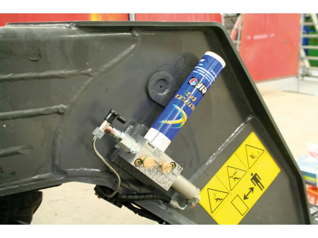 Kit graissage automatique à source hydraulique double effet 2 à 6 point ...