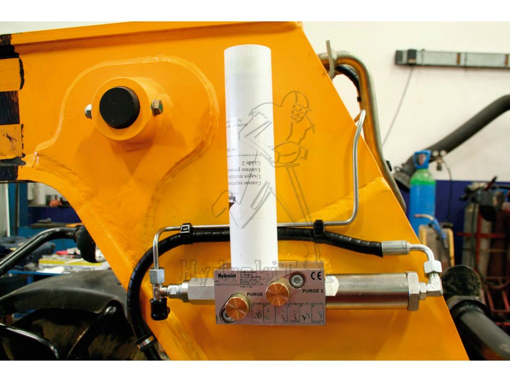 Kit graissage automatique à source hydraulique double effet 7 à 8 points