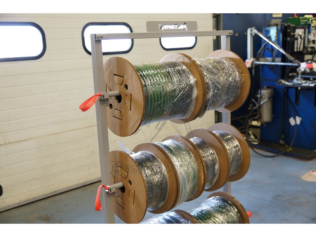 Dévidoir de flexibles pour bobines 25 et 50 mètres