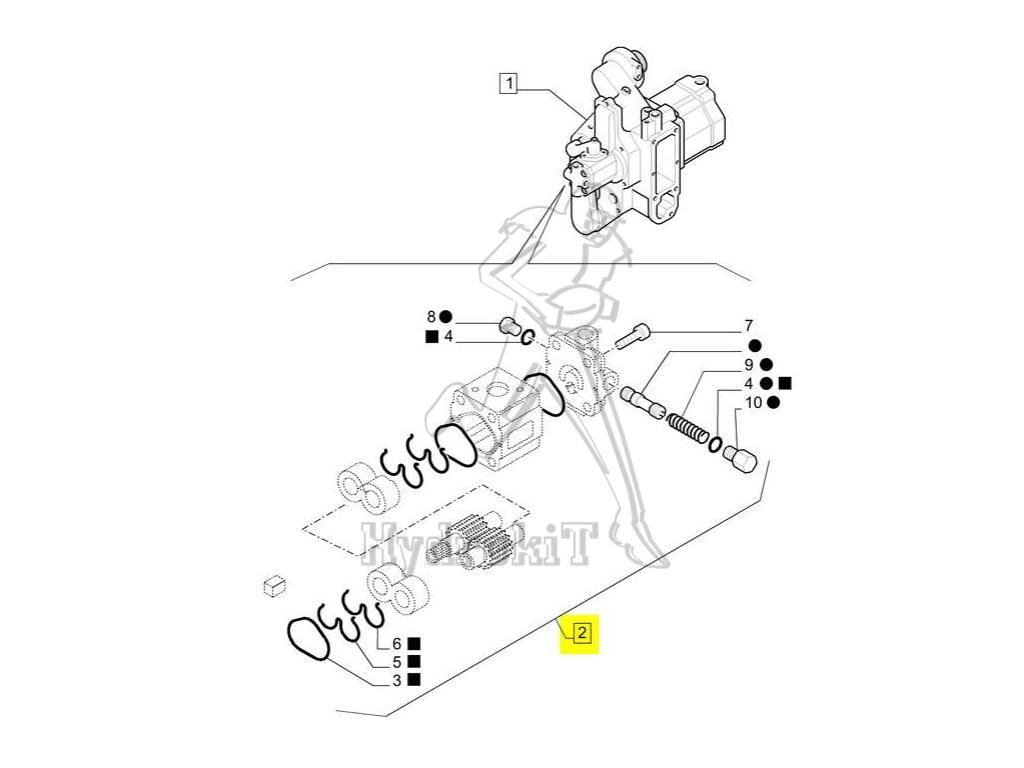Pompe CNH 82031027 - Dynamatic LG00950003