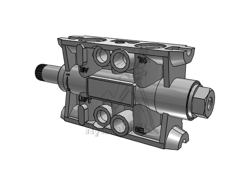 Injecteur d'huile type 501 SKF - 1 sortie Ø2.5mm - 501-301-000