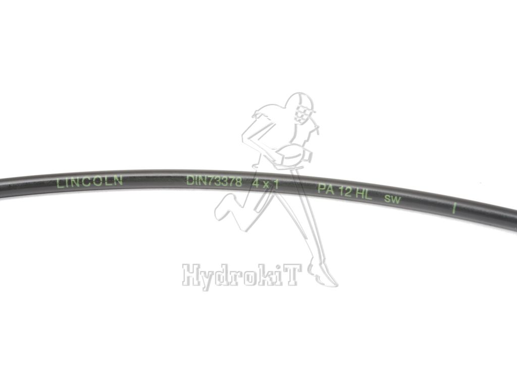 Tuyau graissage polyamide Ø4x0.85mm + graisse