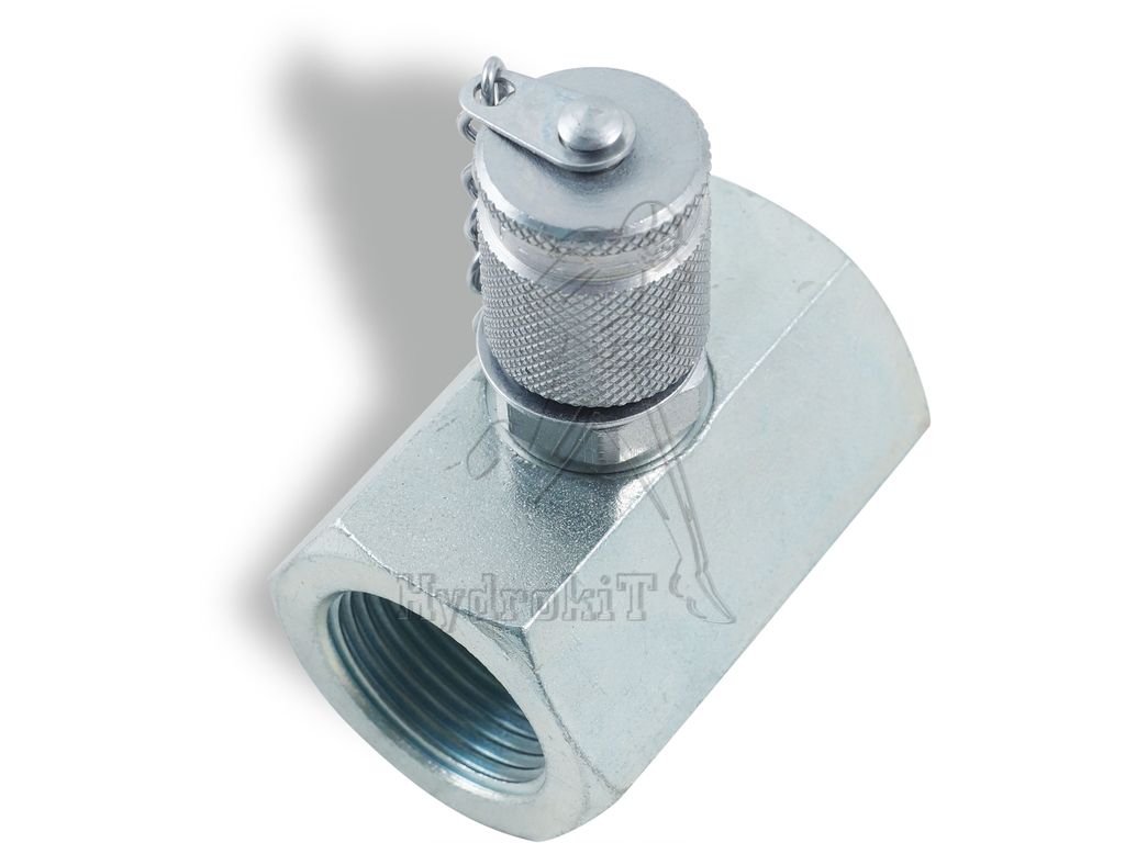 Prise de pression en T femelle/femelle 1/4G piquage en ligne M16X200