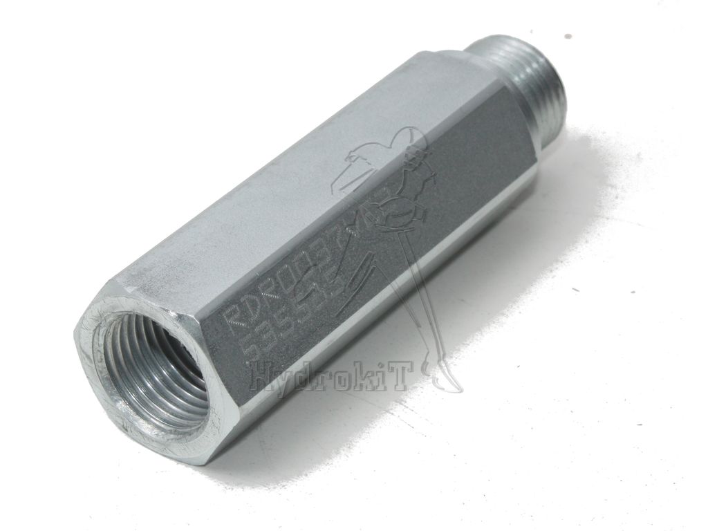 IN-LINE FLOW REGULATOR 28>37LPM 1/2BSP MALE / FEMALE