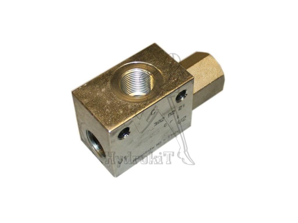 Sélecteur de circuit navette 3 voies 3/8G 350 bar 25 l/min - acier ...