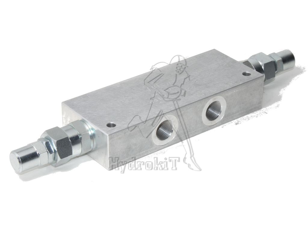 Valve hydraulique d'equilibrage double 3/8 - LUEN 001.257.0x0