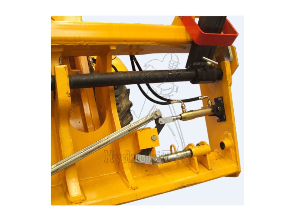 Hydraulic carriage locking for JCB telescopic carriage Q-FIT