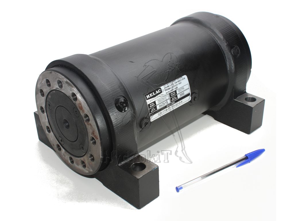 Rotating cylinder HELAC L30-17- 090° 1900 Nm mounting feet S2