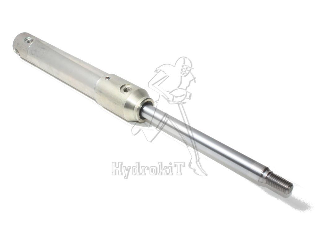 Micro vérin hydraulique double effet 16x25 course 150 mm