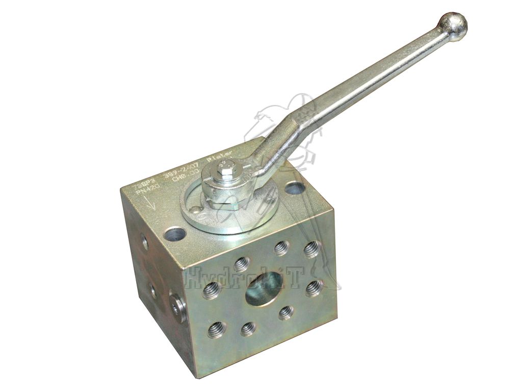 Vanne HP 2 voies CAT 277-0954 VALVE GP-MANUAL - PISTER 389-2407