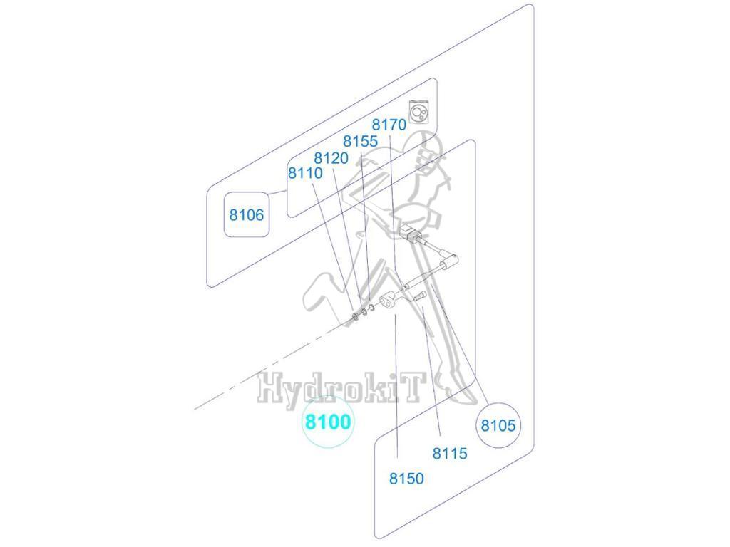 T3-10-L50-DEUTSCH SENSOR-SERVICE-KIT - Poclain 003241139C
