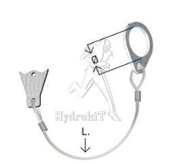 CABLE STOP FLEX OEIL Ø 42.5 LG 450