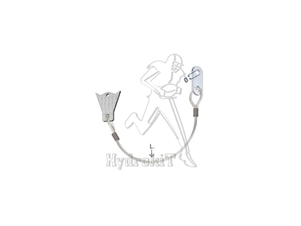 CABLE STOP FLEX OEIL Ø10.5 LG 300MM