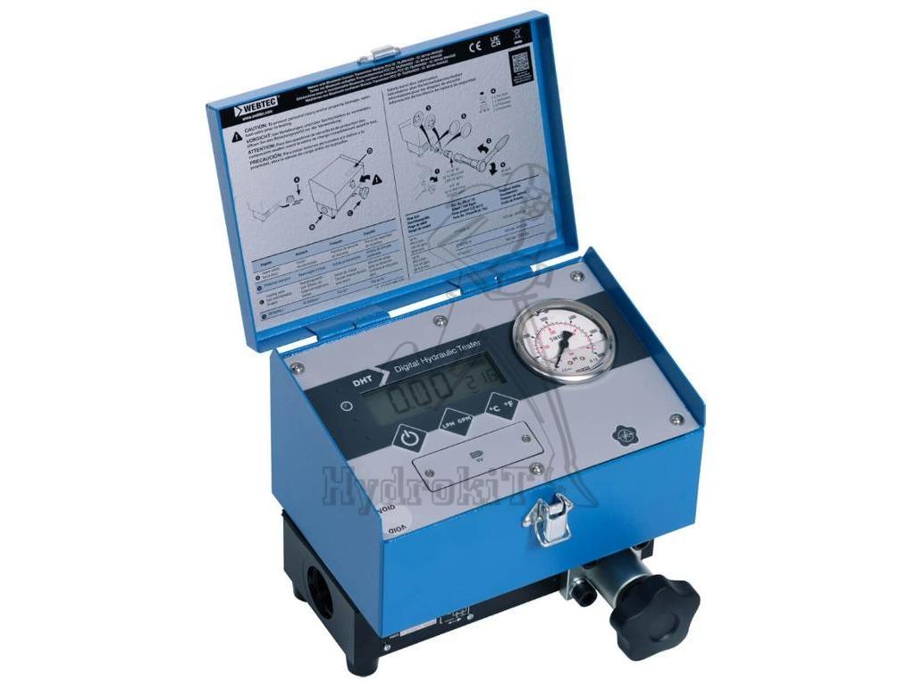 Digital hydraulic tester 10-400 l/min 420 bar - reversible 1 "BSPP ...