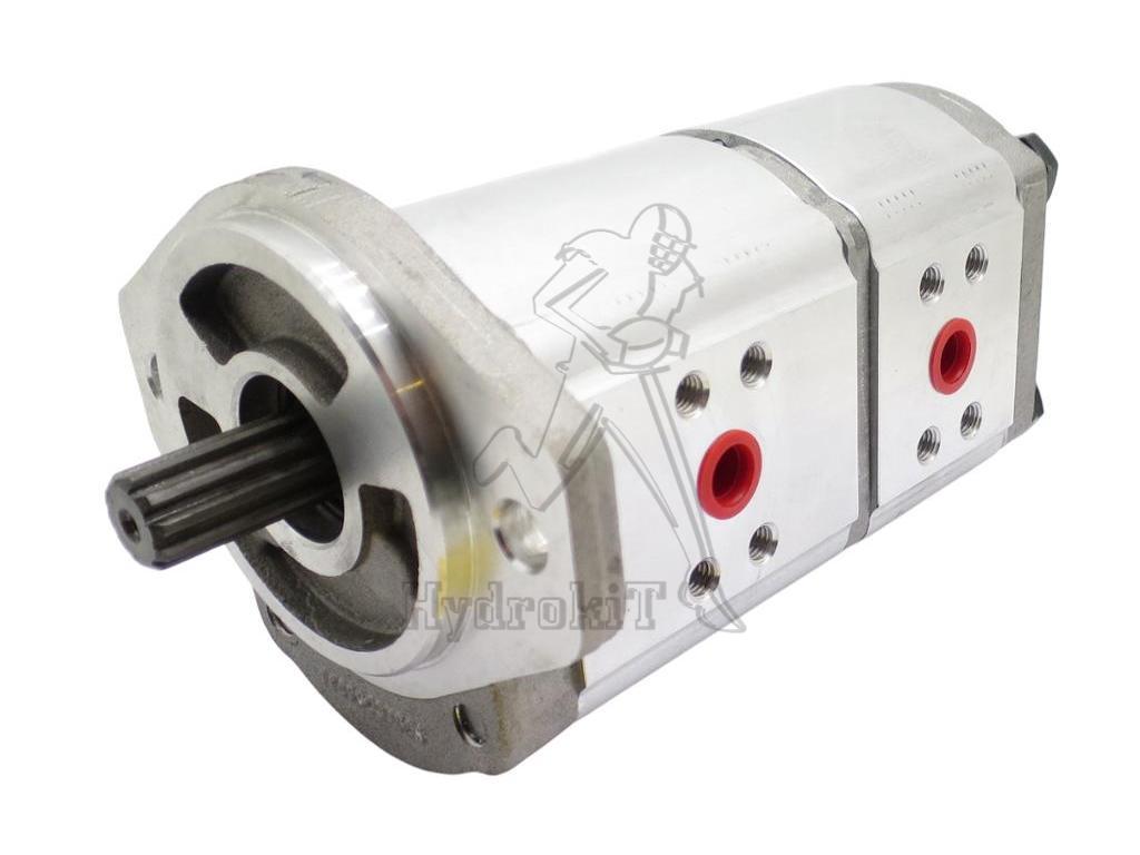 Tandem hydraulic pump Manitou MCE20 25 25H rot R 22+8cc