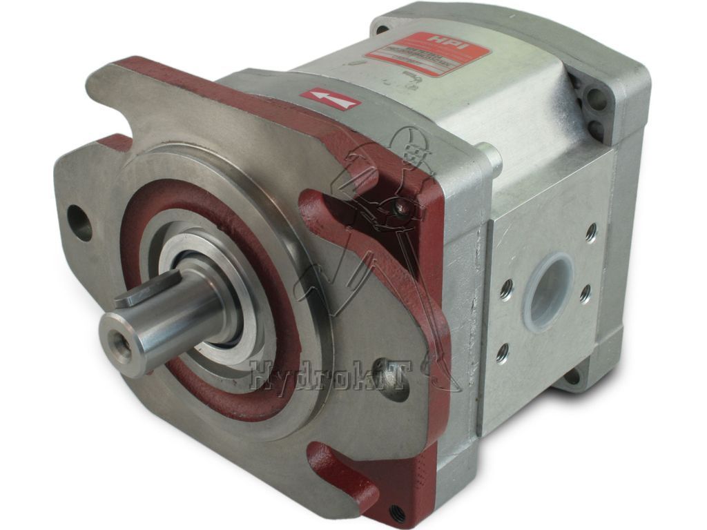 Flanged counter-bearing SAE B cylindrical shaft 31.7 mm
