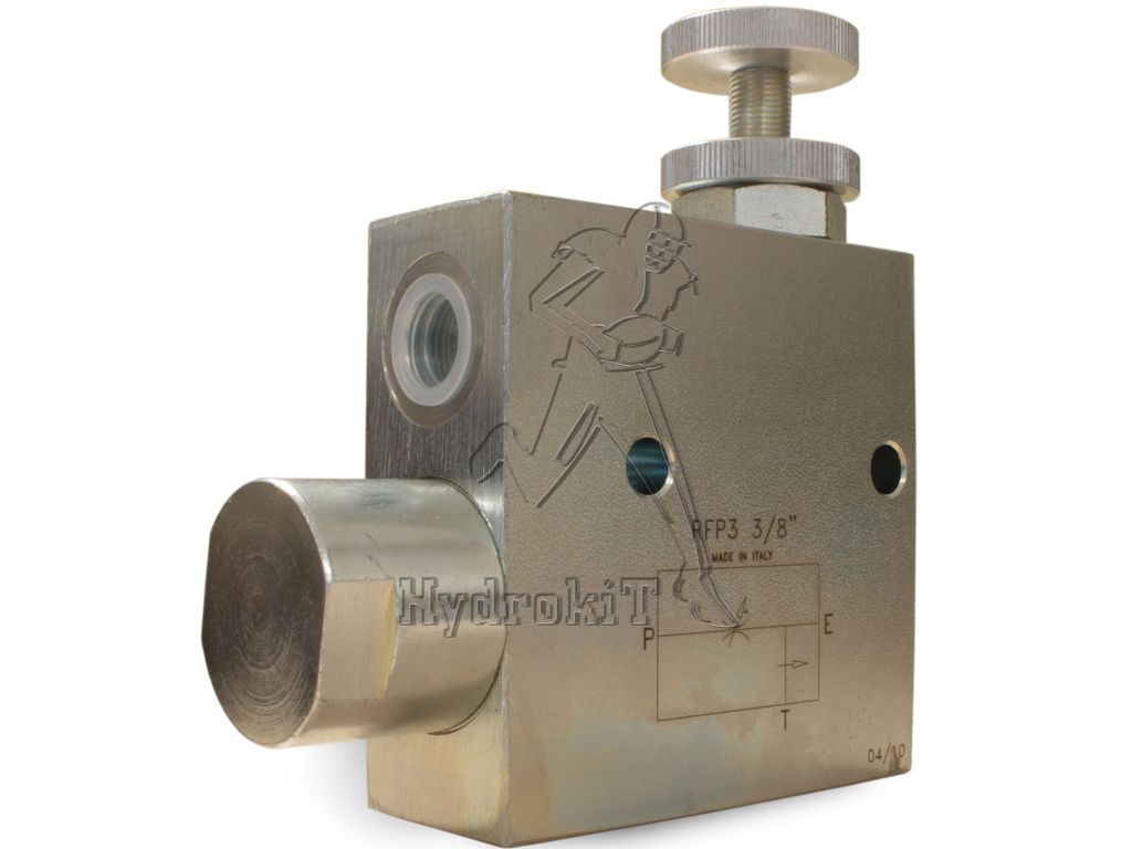 MANUAL 3-WAY FLOW REGULATOR 0 TO 85LPM