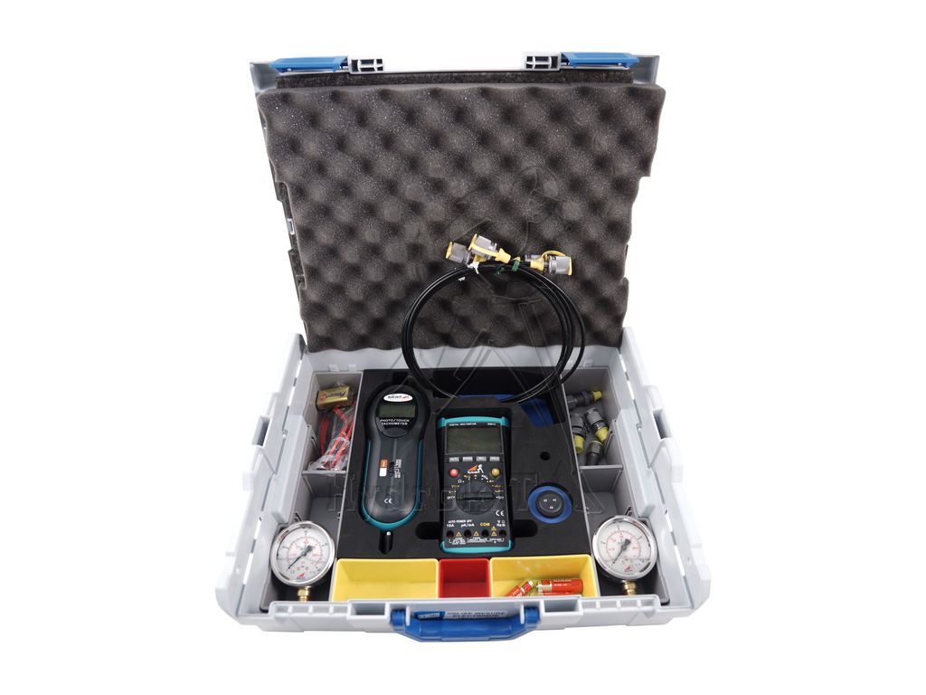 Hydroclips electric/hydraulic diagnostic case size L with 2 pressure ...